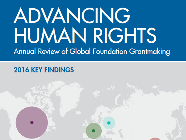 Advancing Human Rights: 2016 Key Findings - Human Rights Funders Network